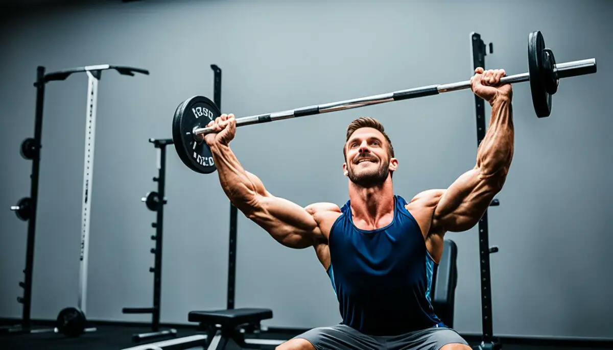 Seated Barbell Shoulder Press Guide & Tips - Infrared for Health