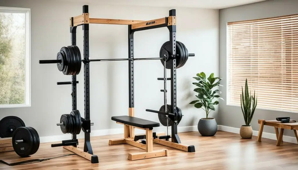 Sturdy Squat Rack Wood Designs for Home Gyms - Infrared for Health